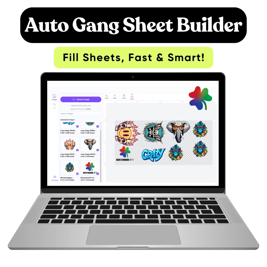 Save More and Design More with Gang Sheet Builder | Bostonian DTF